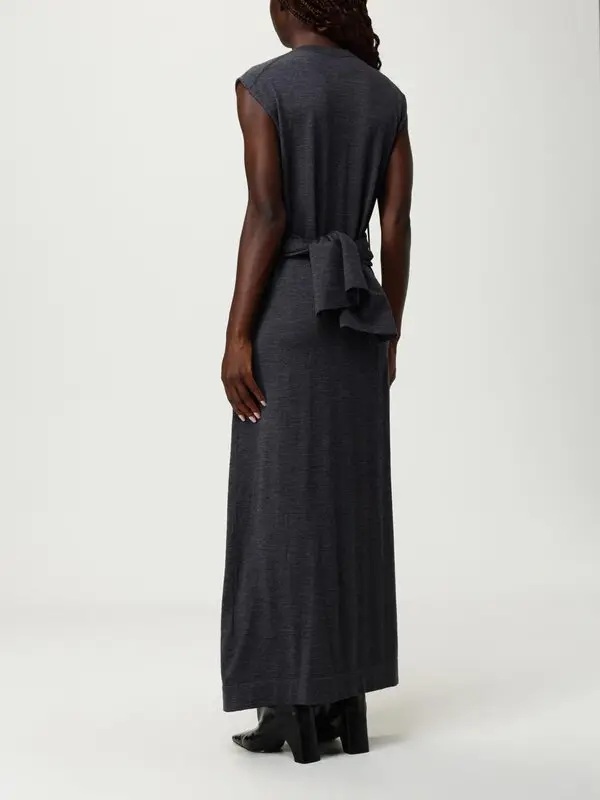 JIL SANDER Sleeveless Maxi Dress - Grey
