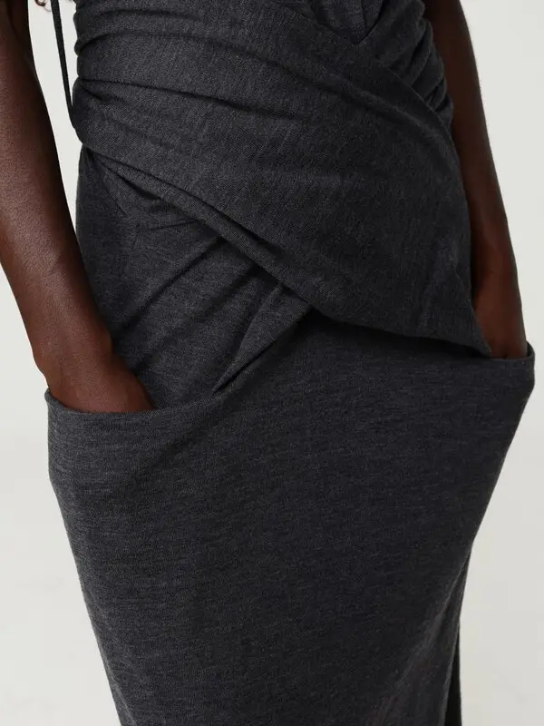 JIL SANDER Sleeveless Maxi Dress - Grey