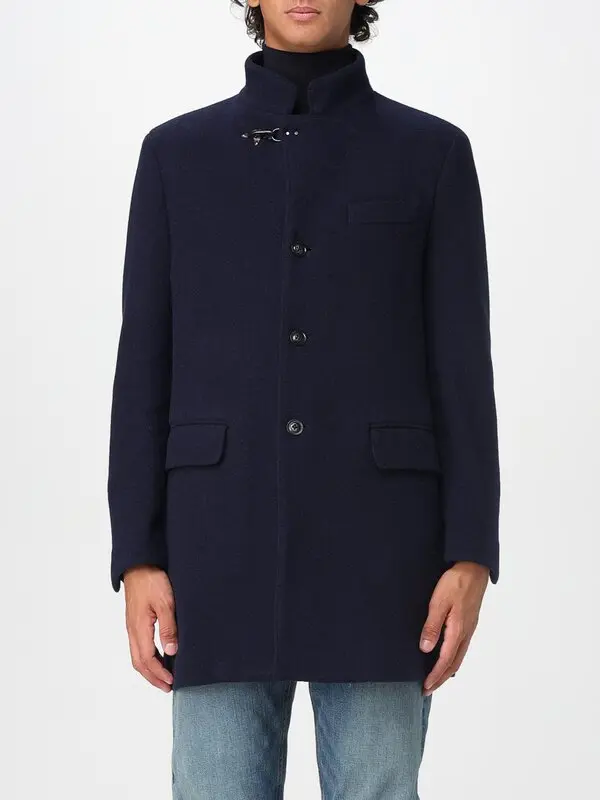 FAY Tailored Coat - Blue