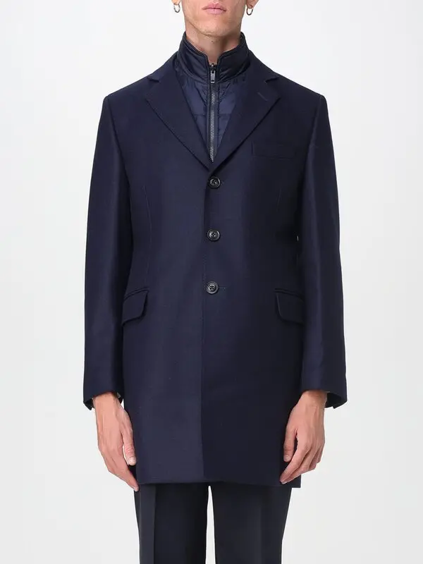 FAY Tailored Coat - Blue