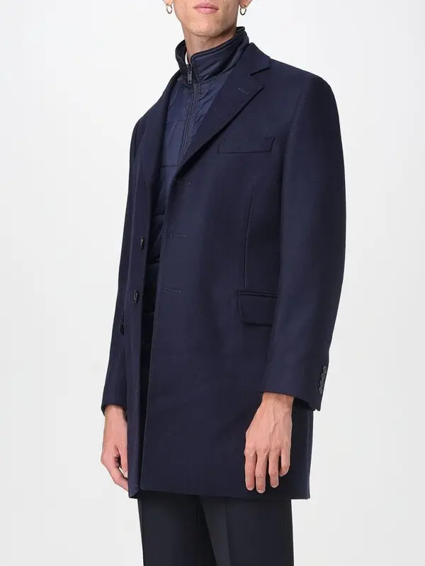FAY Tailored Coat - Blue