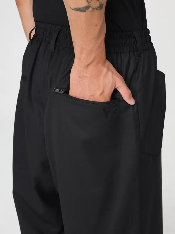 Y3 Wide-leg Track Trousers