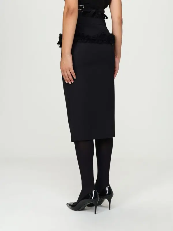Alexander McQueen Button Detailed Skirt