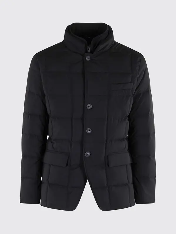 FAY Quilted Jacket - Black
