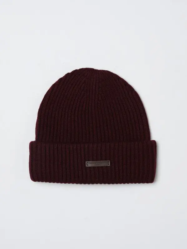 PAOLO PECORA Beanie - Burgundy