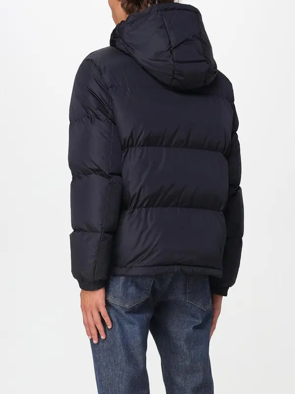 Armani Exchange Padded Hooded Jacket - Navy