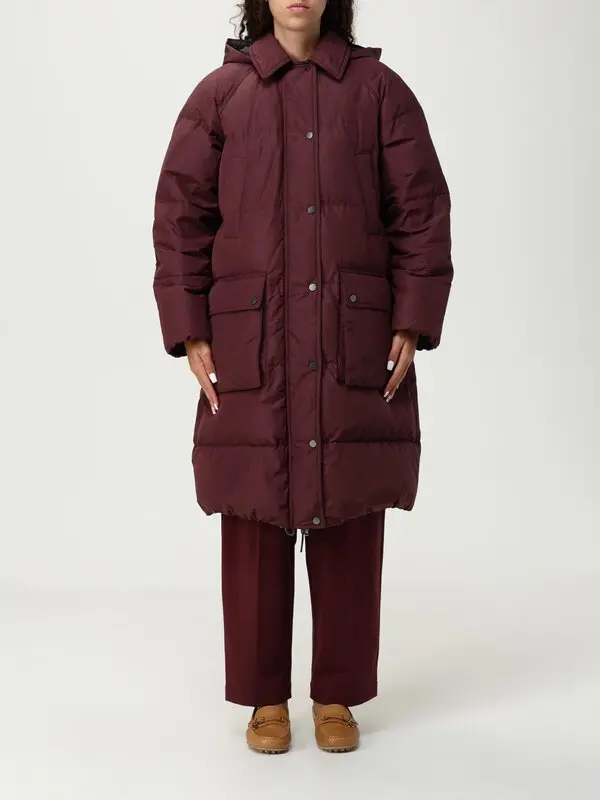 Brunello Cucinelli Quilted Jacket - Burgundy