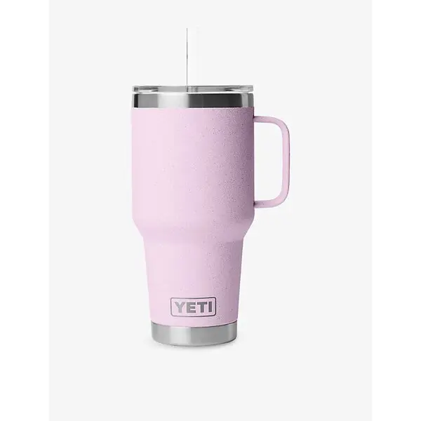 YETI Rambler 35oz Stainless-steel Straw Mug 1l - Cherry Blossom