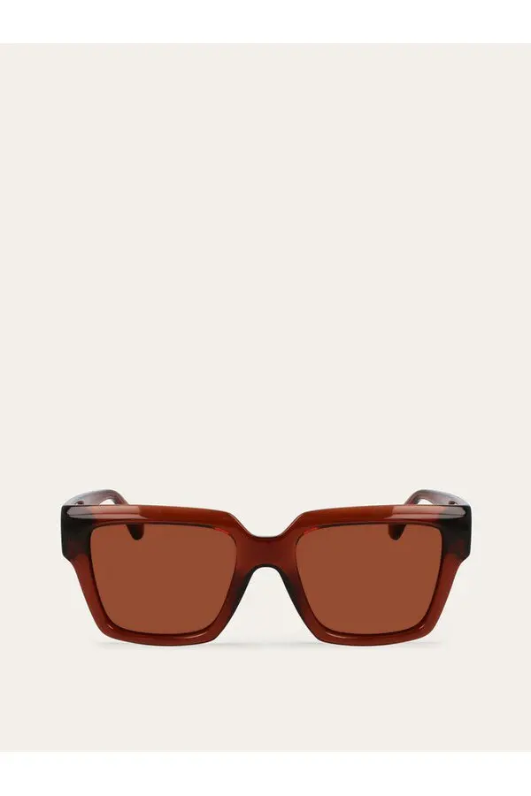 FERRAGAMO Navigator Sunglasses - Natural