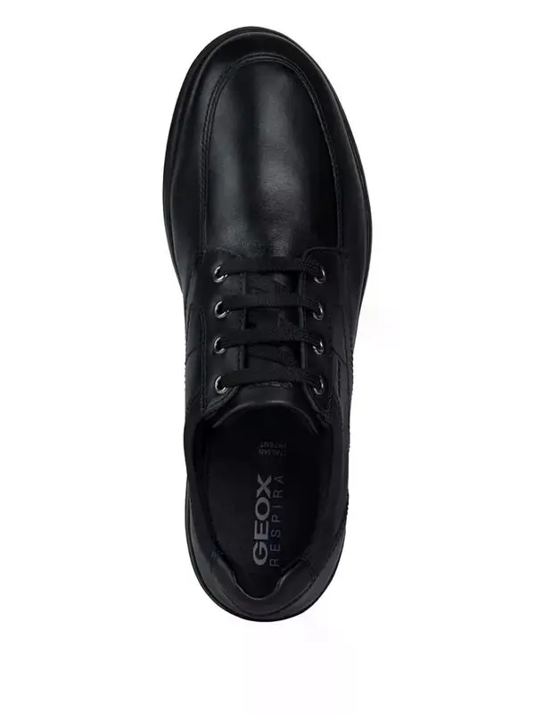 Geox Leitan Lace-up Leather Sneakers