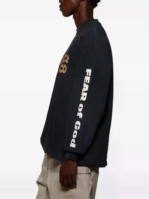 Fear Of God Long-sleeves Logo-print T-shirt