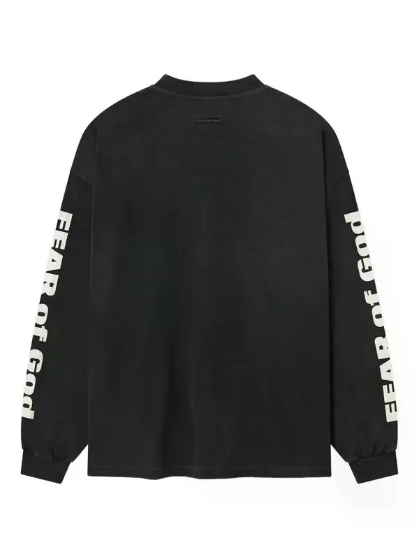 Fear Of God Long-sleeves Logo-print T-shirt
