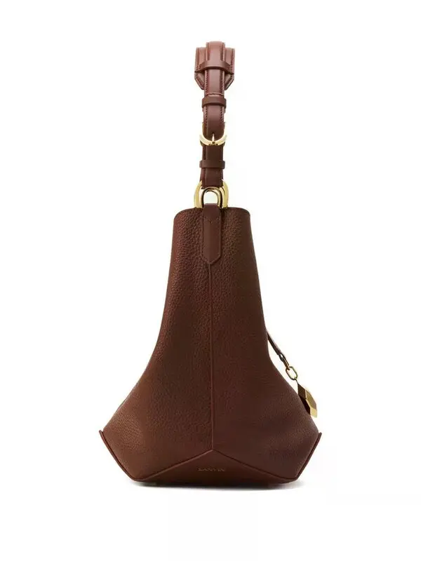 LANVIN Leather Bucket Bag - Brown