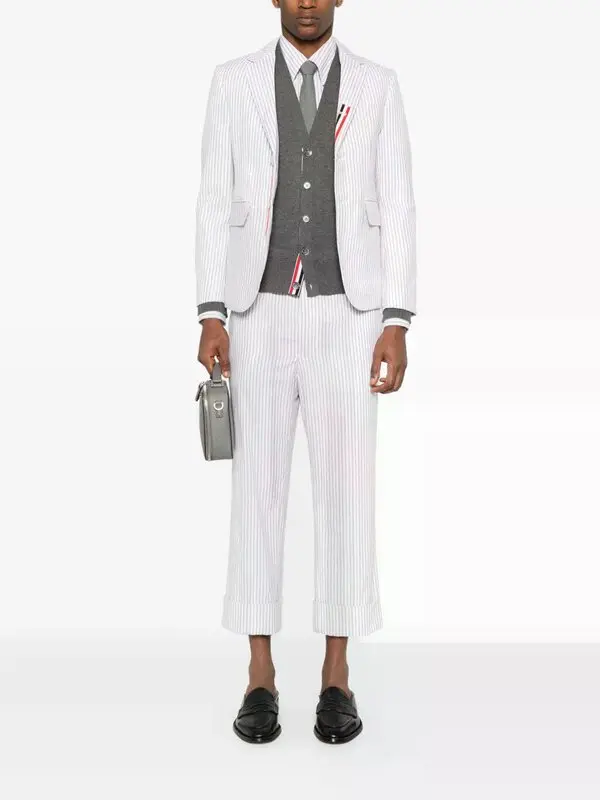Thom Browne Single-breasted Striped Blazer