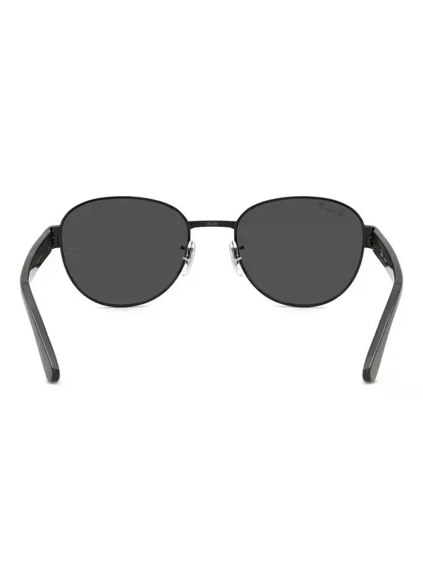 Ray-ban Chromance Round-frame Tinted Sunglasses