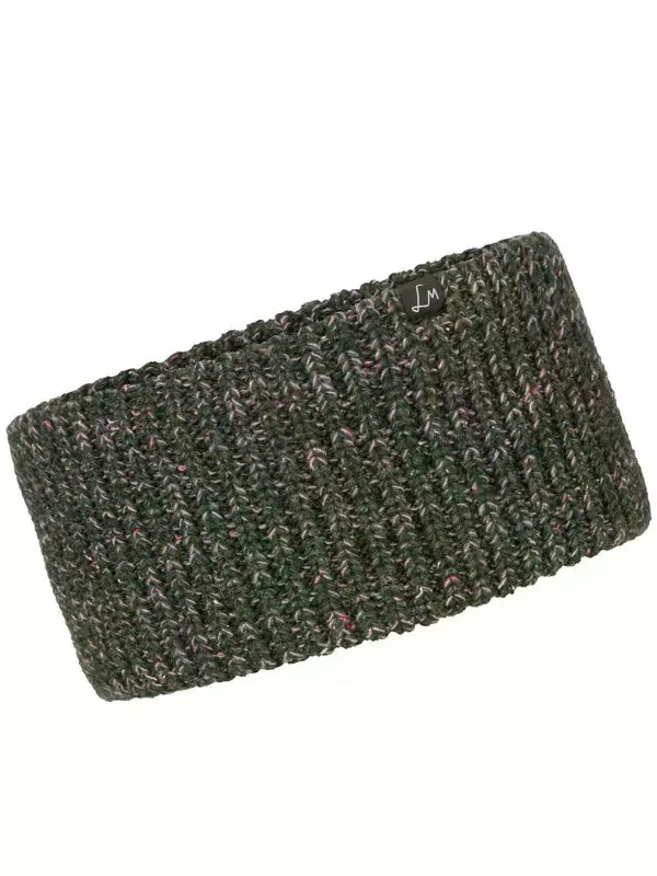 LAMUNT Ribbed-knit Headband - Green