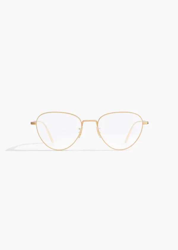 Khaite X Oliver Peoples 1991rx Eyeglasses - Gold