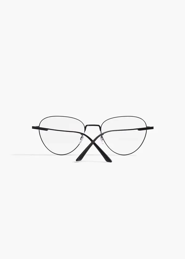 Khaite X Oliver Peoples 1991rx Eyeglasses - Matte Black