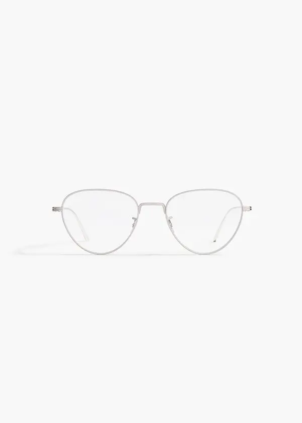 Khaite X Oliver Peoples 1991rx Eyeglasses - Silver