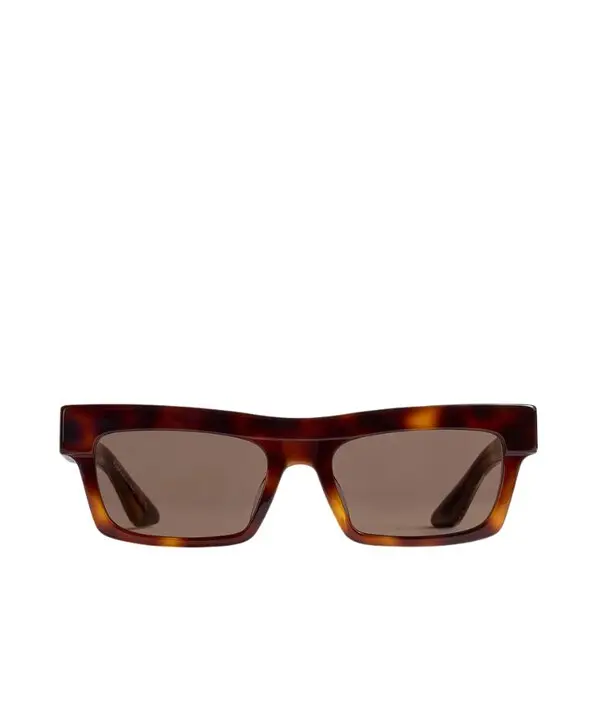 Khaite X Oliver Peoples 1985c Sunglasses - Dark Mahogany / Brown