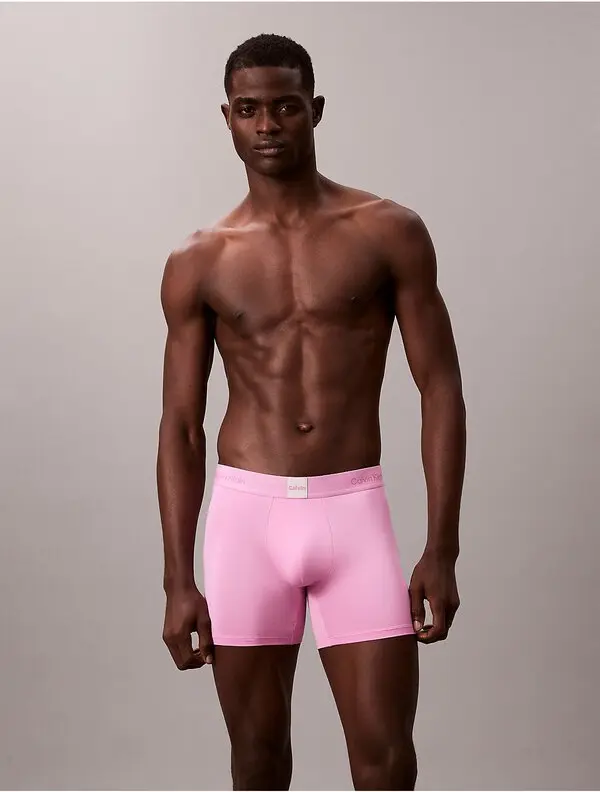 Calvin Klein Icon Logo Graphic Boxer Brief - Pink Essence