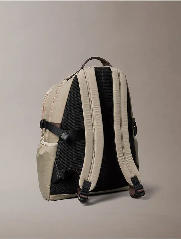 Calvin Klein Mesh Front Backpack - Desert Taupe