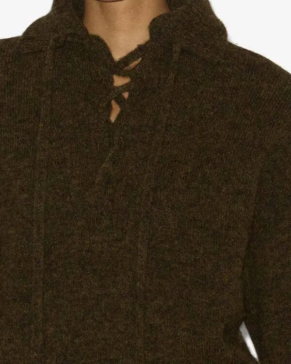 ETOILE Phylia Laced Alpaca Blend Sweater