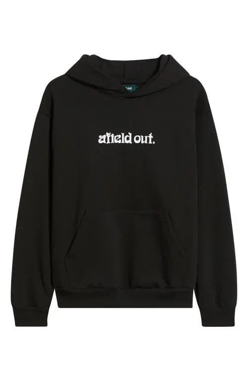 AFIELD OUT Cotton Fleece Graphic Hoodie