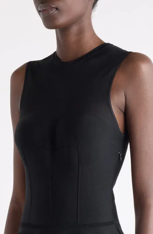 Givenchy Sleeveless Fit & Flare Minidress