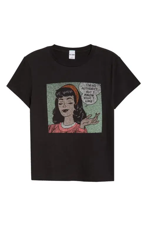 RE/DONE Graphic Cotton T-shirt