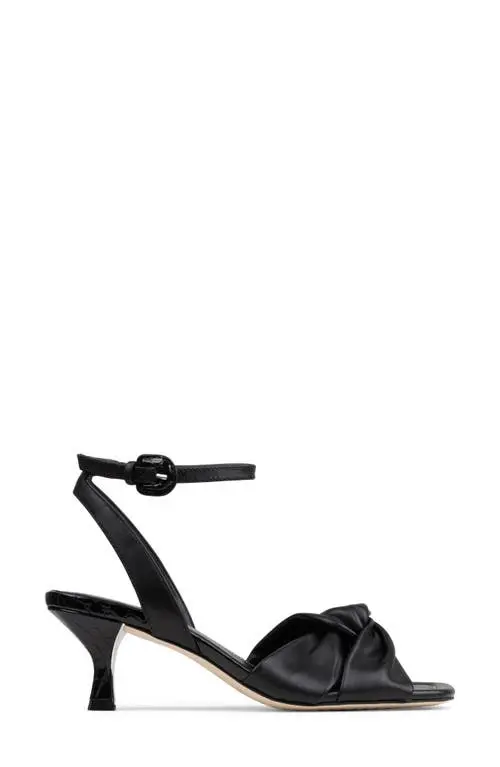 DONALD PLINER Ankle Strap Sandal - Black
