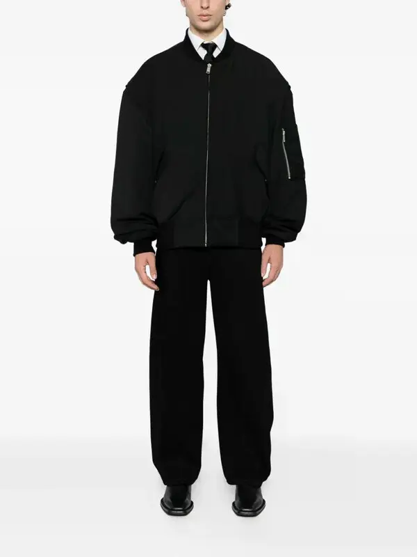 ENTIRE STUDIOS Broad Bomber Jacket - Black