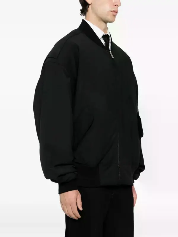 ENTIRE STUDIOS Broad Bomber Jacket - Black