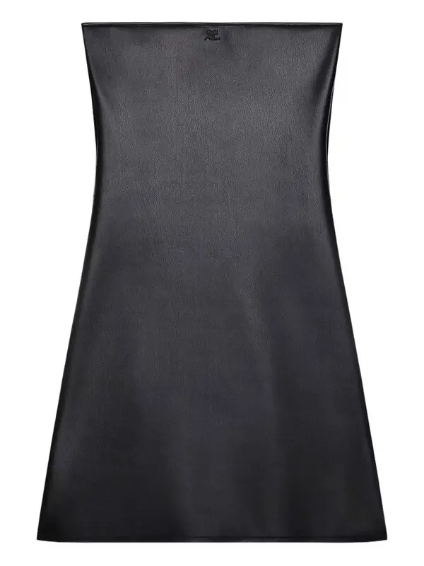 COURREGES Strapless Mini Dress