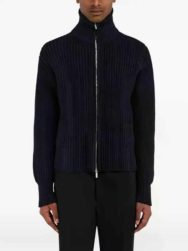 FERRAGAMO Ribbed Wool Jacket
