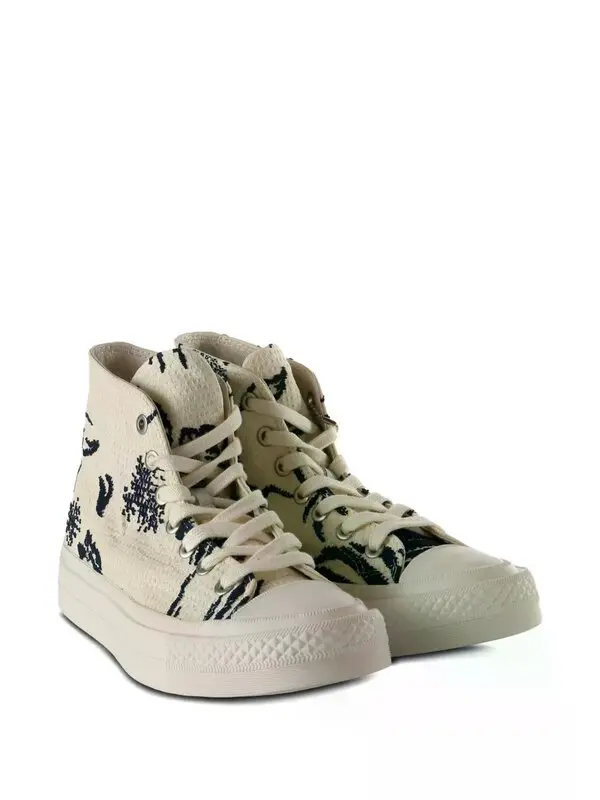 CONVERSE Patterned High-top Sneakers - Neutrals
