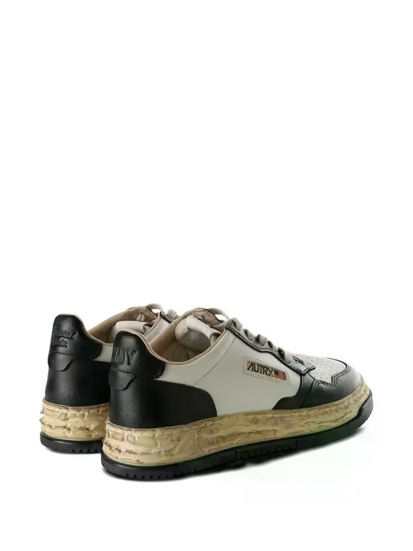 Mihara Yasuhiro X Autry Panelled Platform Sneakers - White