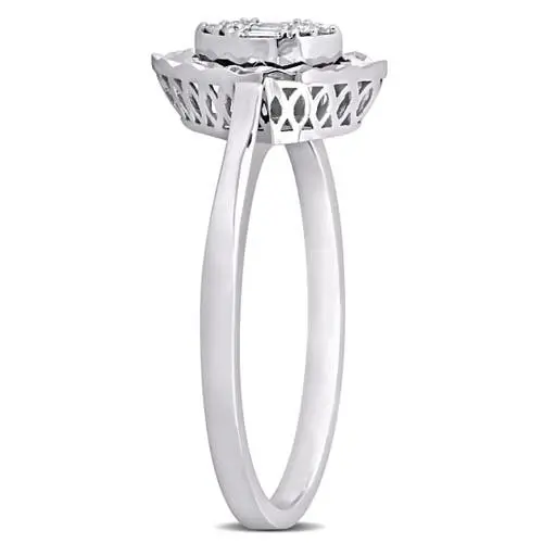 JULIANNA B. Diamond Marquise-shape Cluster Ring