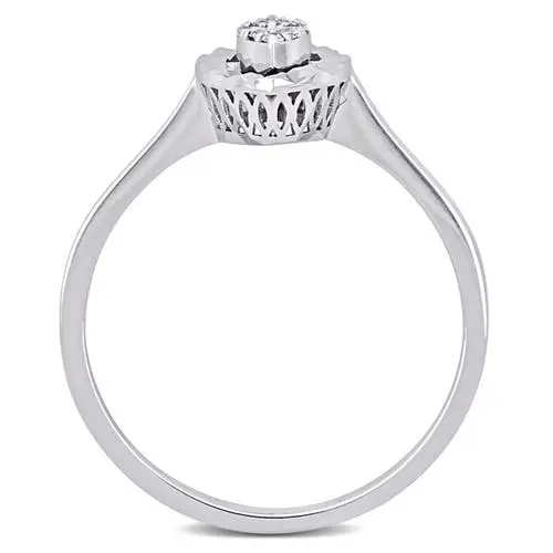 JULIANNA B. Diamond Marquise-shape Cluster Ring