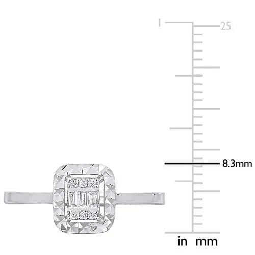 JULIANNA B. Diamond Cluster Ring
