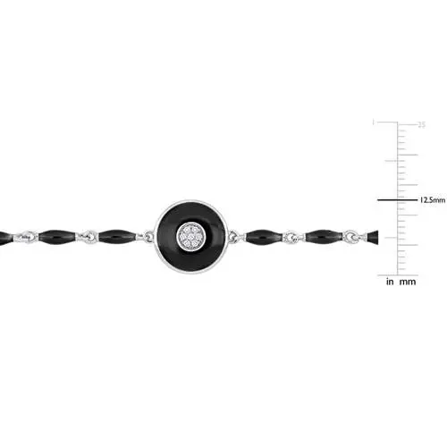 JULIANNA B. Diamond And Enamel Bracelet