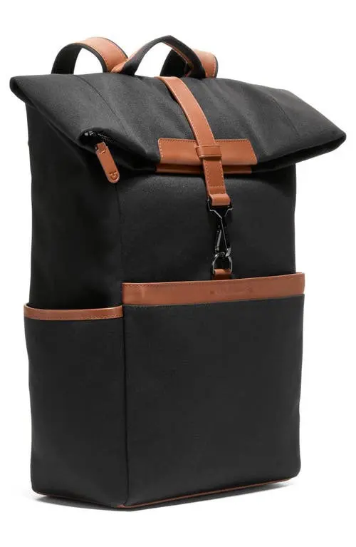 Cole Haan Brushed Twill Backpack - Black New British