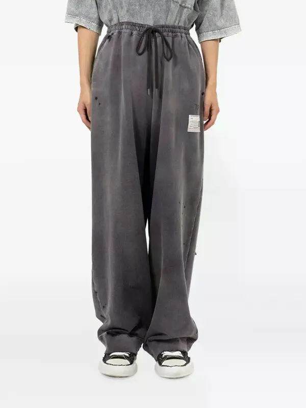 Mihara Yasuhiro Sun Faded Drawstring Track Pants