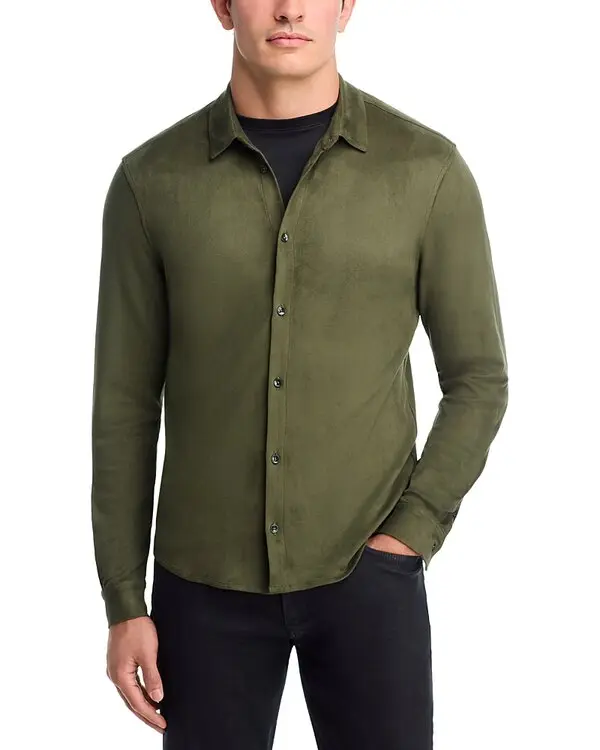 Monfrère Cooper Button Front Shirt - Juniper