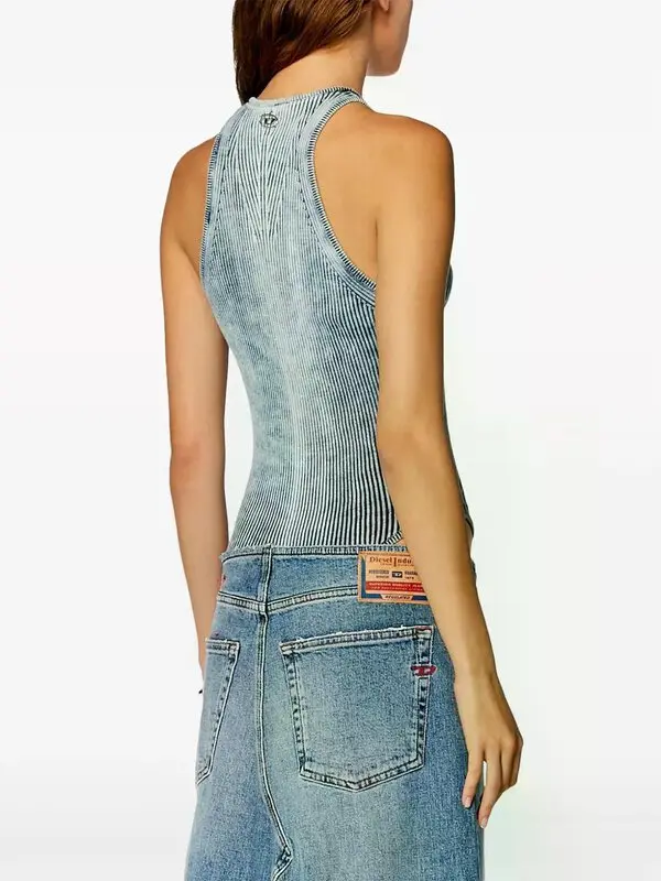 DIESEL® M-tansy Sleeveless Denim Bodysuit