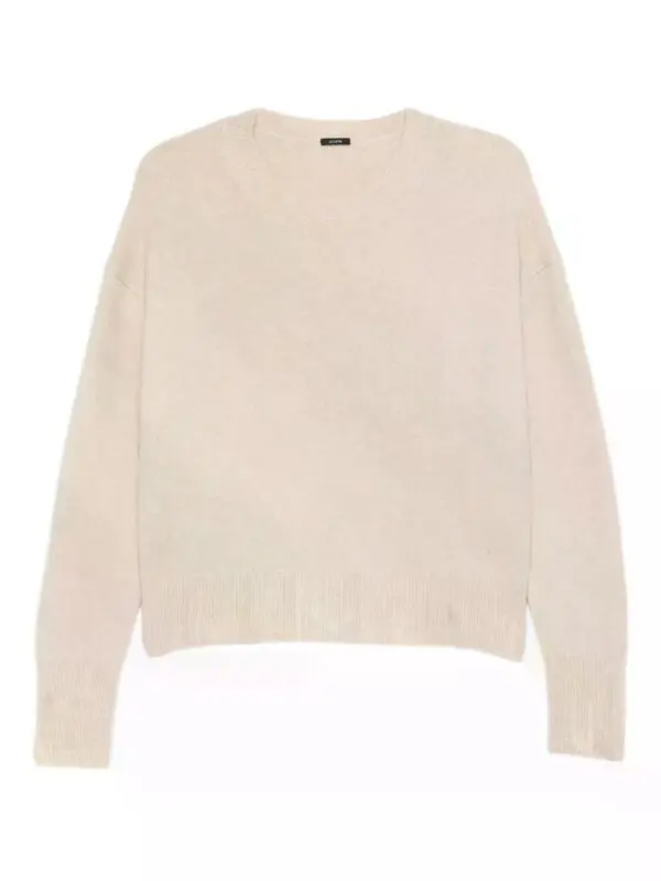 JOSEPH Round-neck Cashmere Sweater