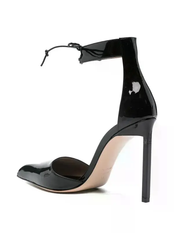 TOM FORD 105mm Patent Leather Pumps - Black