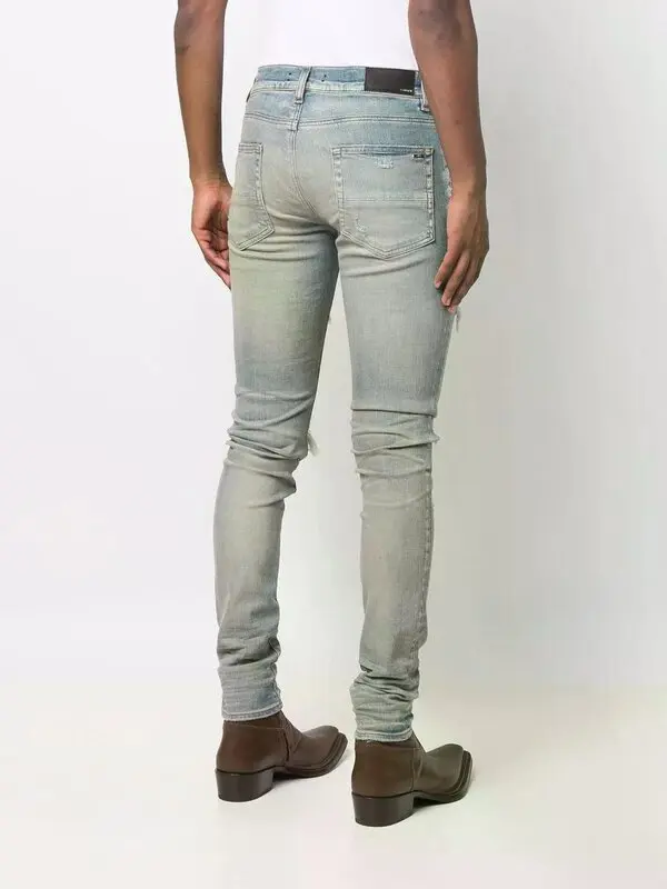 Amiri Distressed Skinny Jeans
