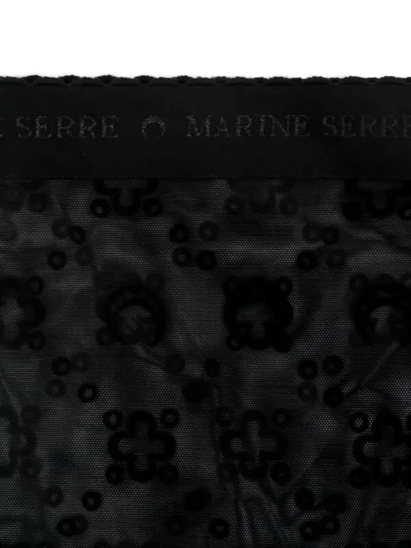 MARINE SERRE Monogram Socks