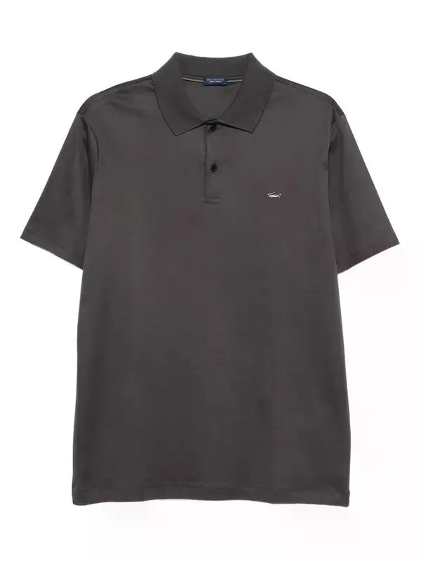 Paul & Shark Logo-detail Polo Shirt - Grey
